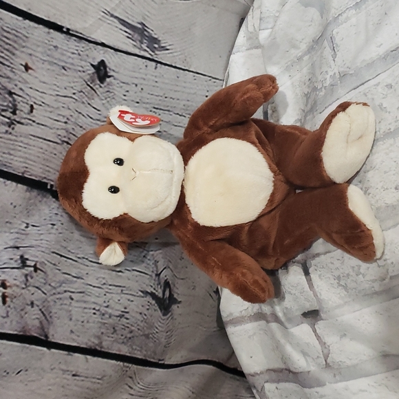 Ty | Toys | Ty Pluffies Collection Dangles The Monkey Plush | Poshmark